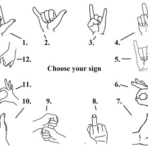 I Love You Sign Couple Bracelets ASL Gift Sign Language Bracelet Asl ...