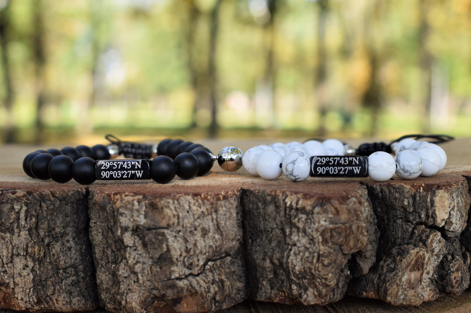 Long Distance Bracelet Set Distance Bracelets for Couples - Etsy