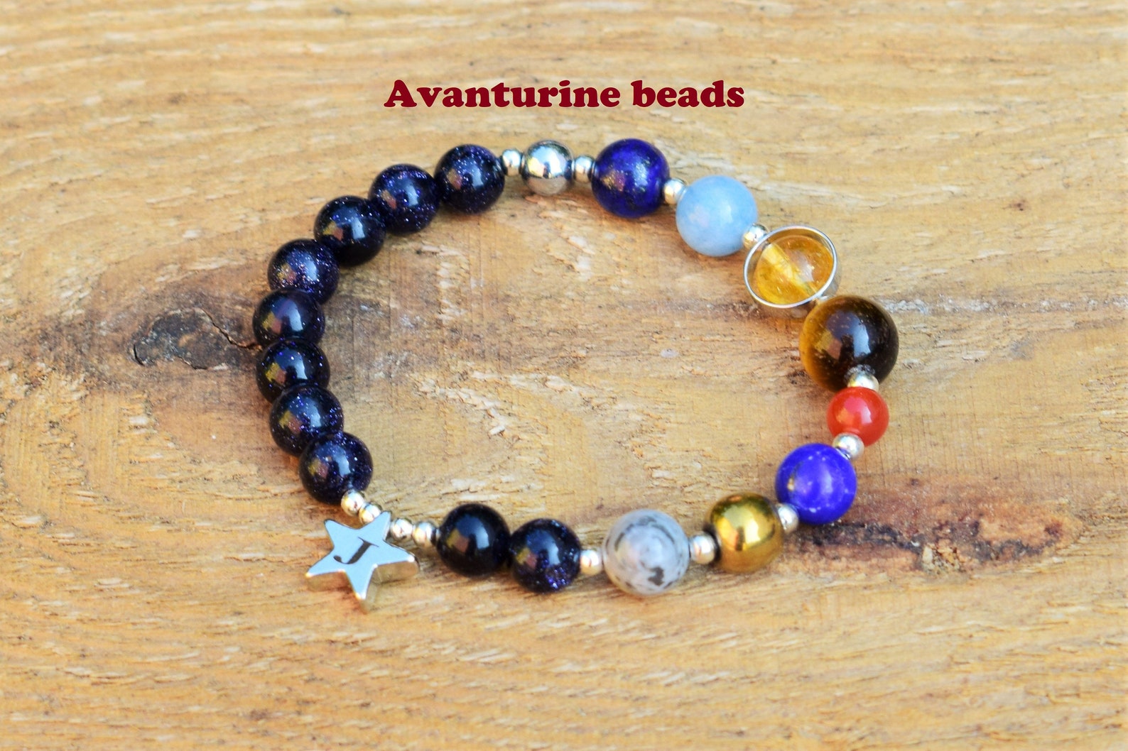 Solar System Bracelet Galaxy Bracelet Space Jewelry Space Bracelet ...