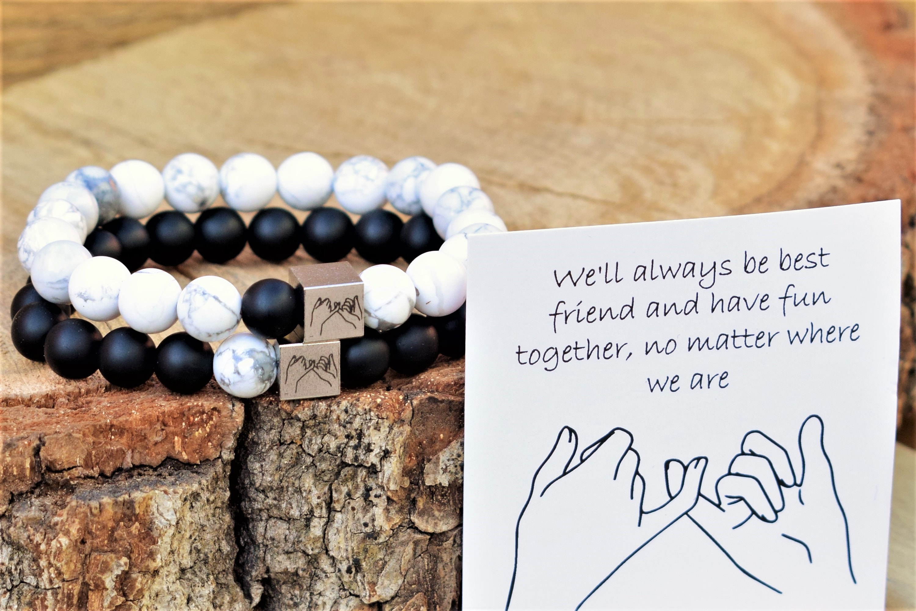 Pinky promise wish bracelet friendship promise best friend | Etsy