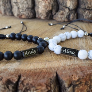 Long Distance Bracelet Set Distance Bracelets for Couples Relationship ...