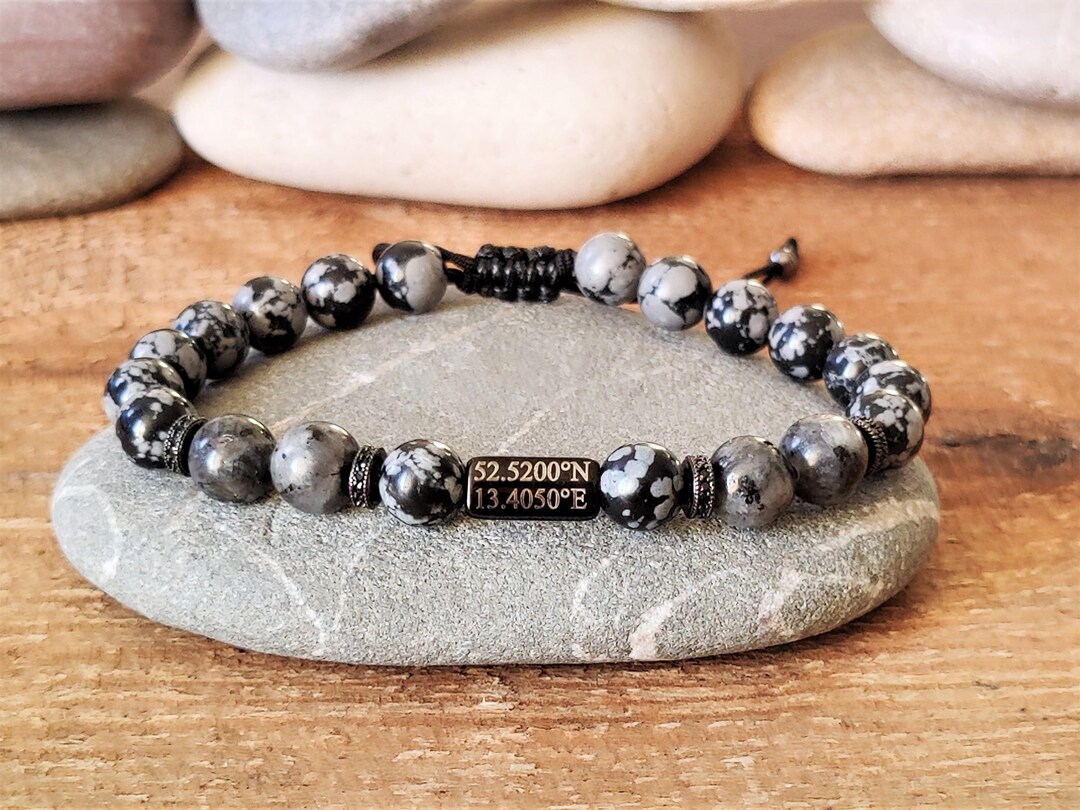 Personalized Mens Bracelet Custom Mens Bracelet Men's - Etsy