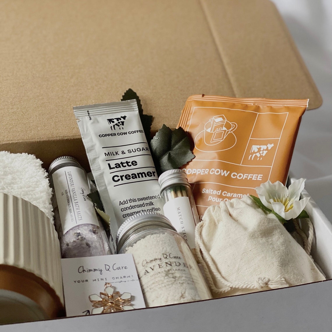 Relaxing Gift Box - Lavender Spa Bath Gift Box - Hygge Gift Box ...