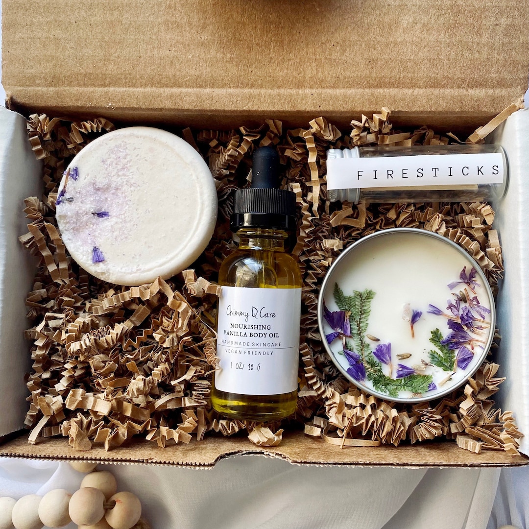 Lavender Beauty Box | Spa Gift Box | Pamper Beauty Box | Gift Box for ...