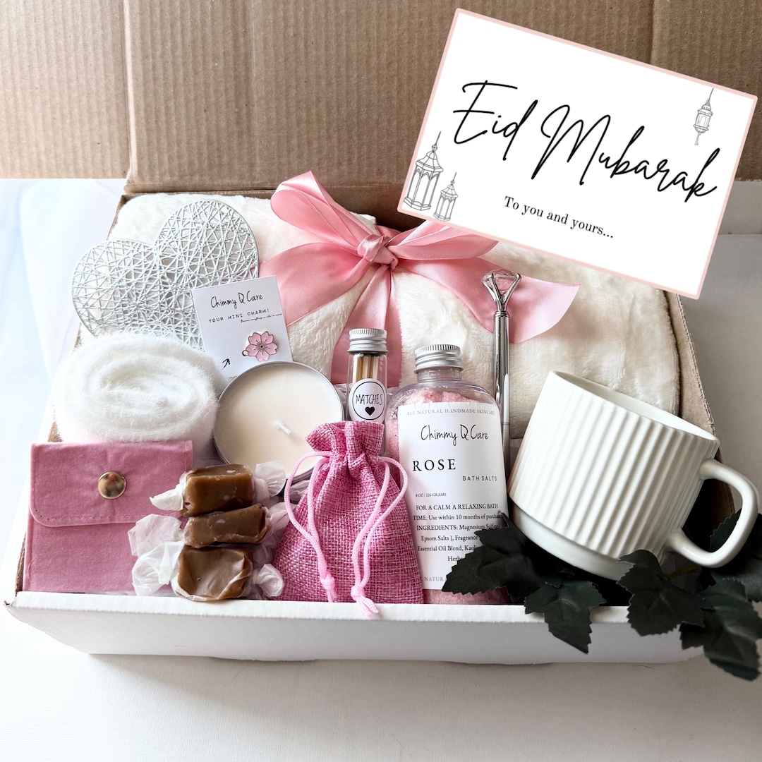 Thoughtful Eid Gift | Islamic Box for Her | Eid Mubarak Gift Box Set ...