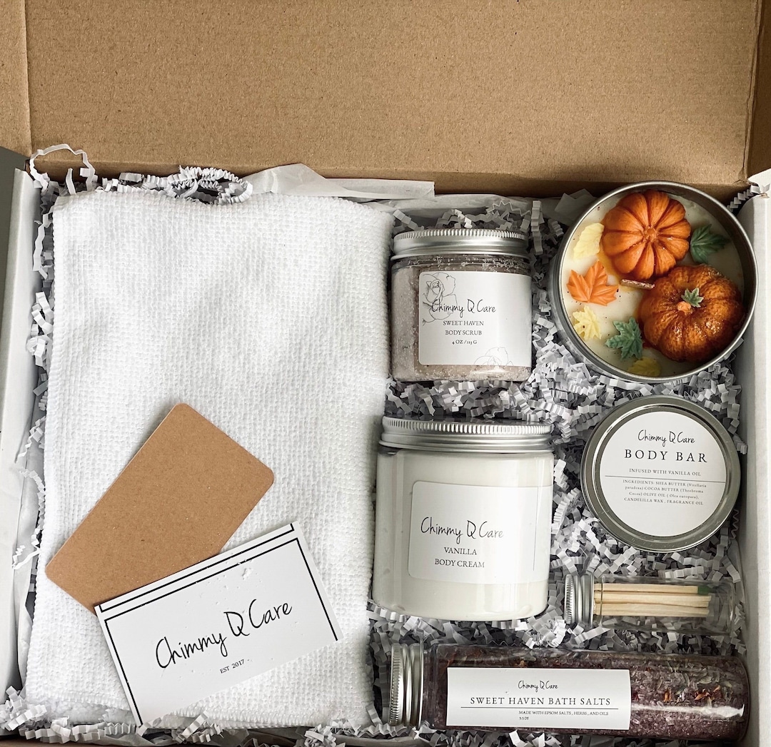 Fall Spa Gift Set | Skincare Box | Gift for Your Loved One | Autumn ...