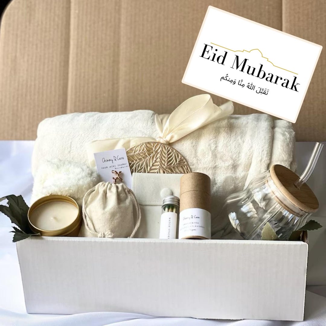 Thoughtful Eid Gift | Islamic Box for Her | Eid Mubarak Gift Box Set ...