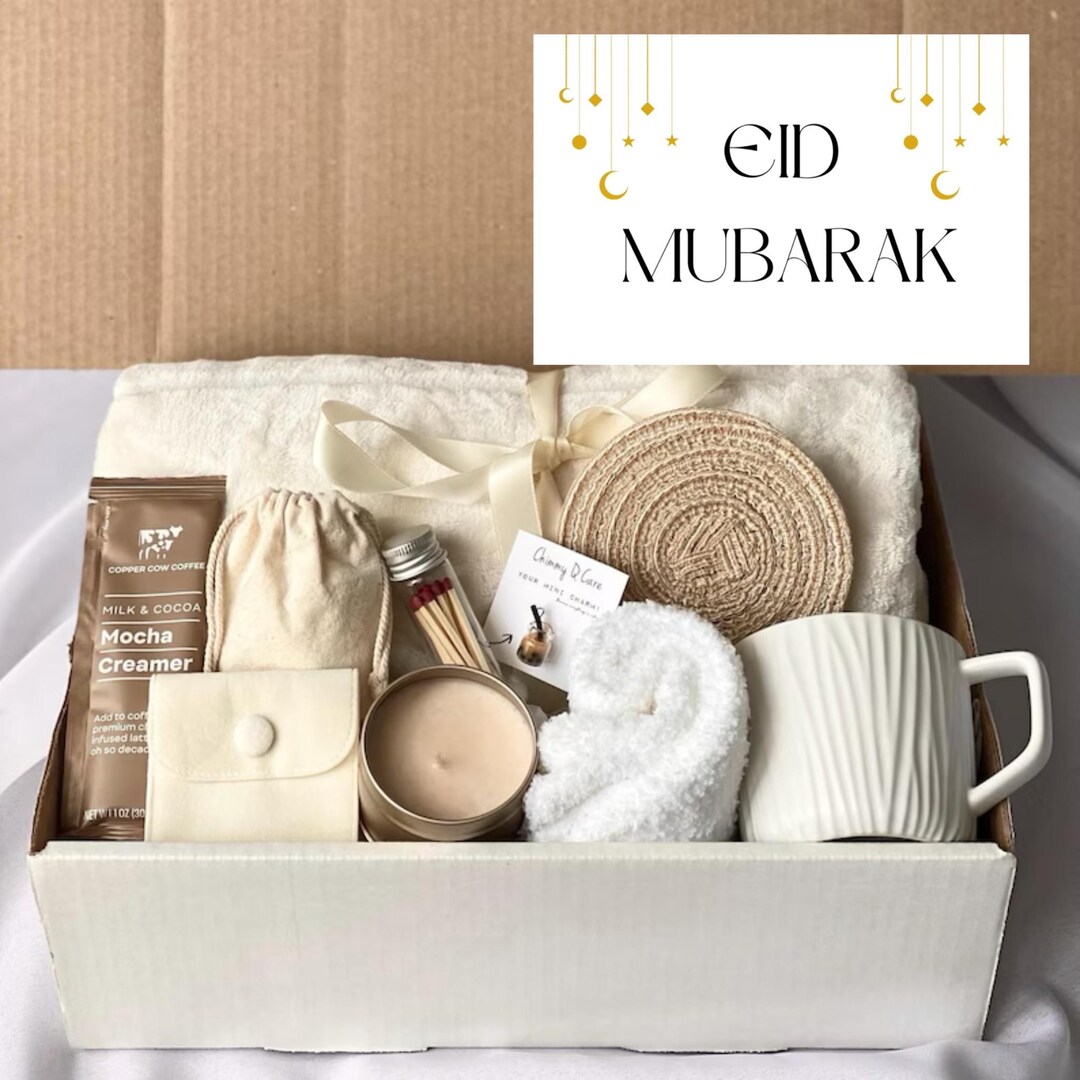 Thoughtful Eid Gift | Islamic Box for Her | Eid Mubarak Gift Box Set ...