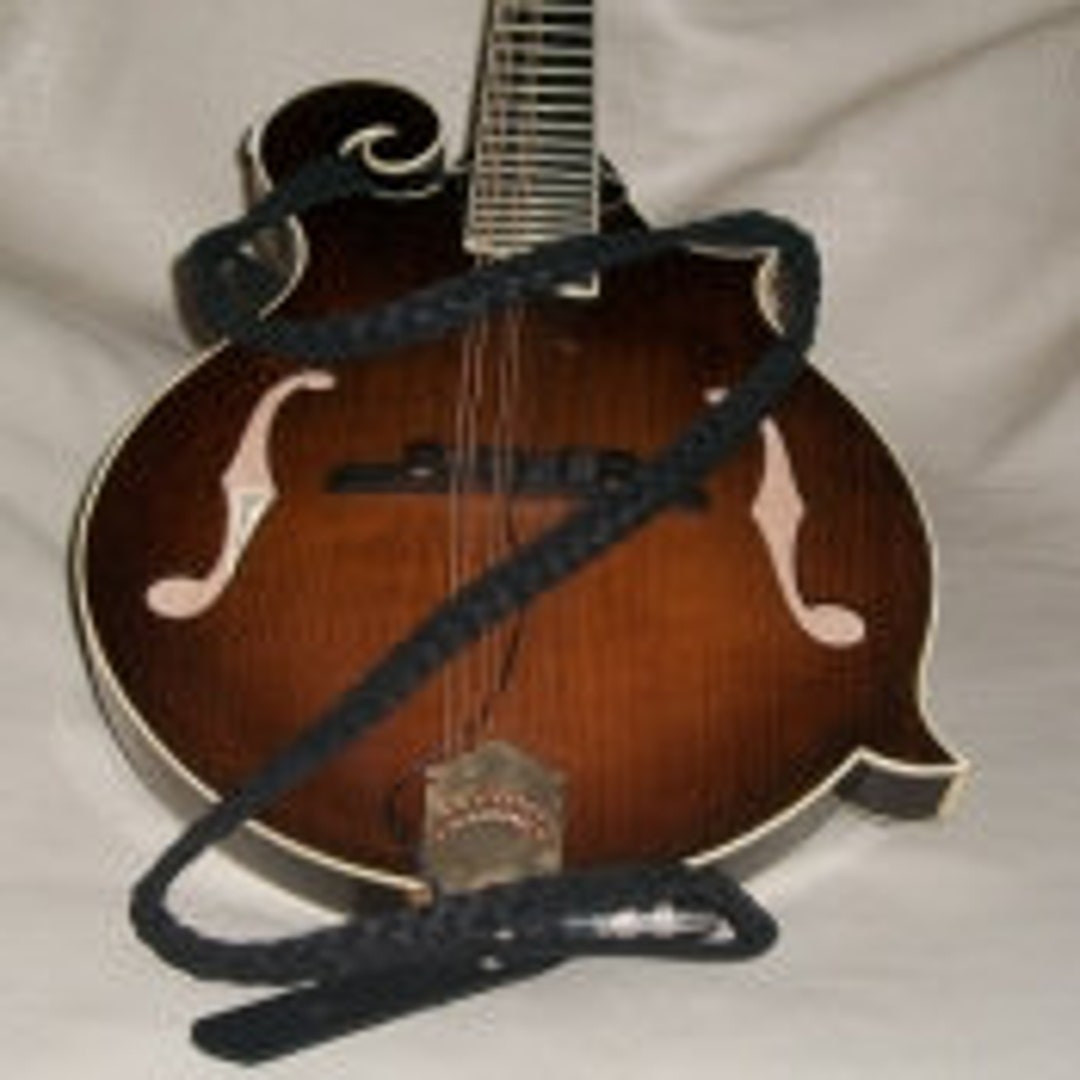 Lakota Leathers Flat Braided Leather MANDOLIN or UKULELE Strap - Etsy