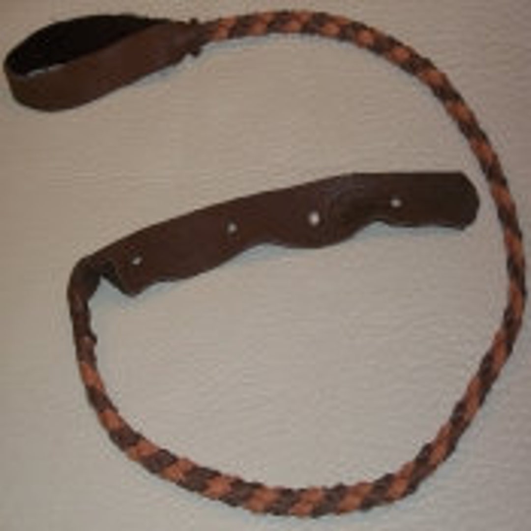 Lakota Leathers Round Braided Leather MANDOLIN or UKULELE Strap - Etsy