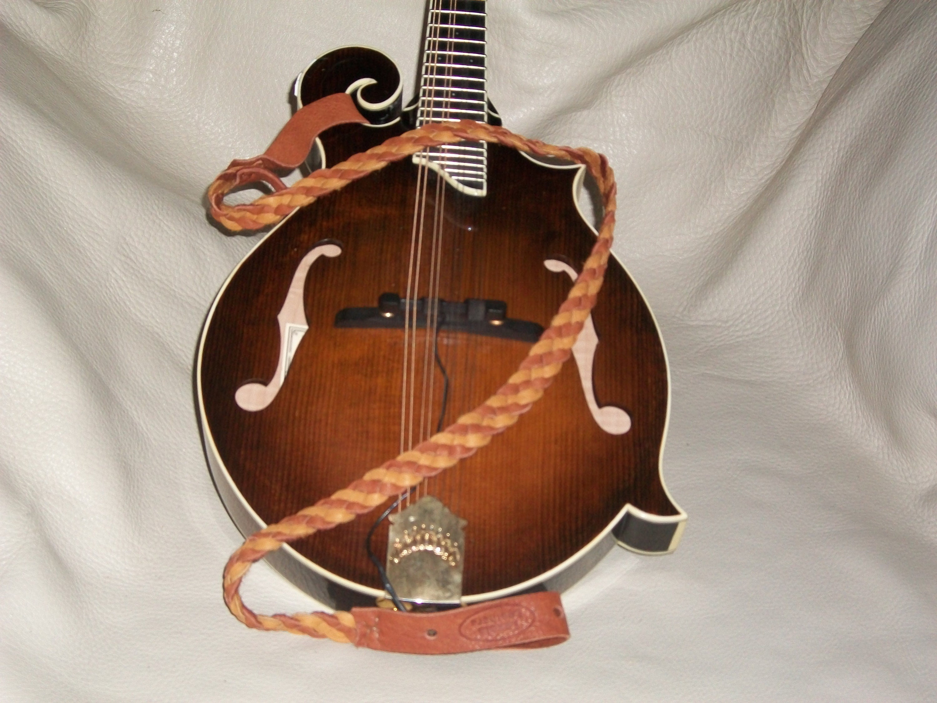 Lakota Leathers Flat Braided Leather MANDOLIN or UKULELE Strap - Etsy