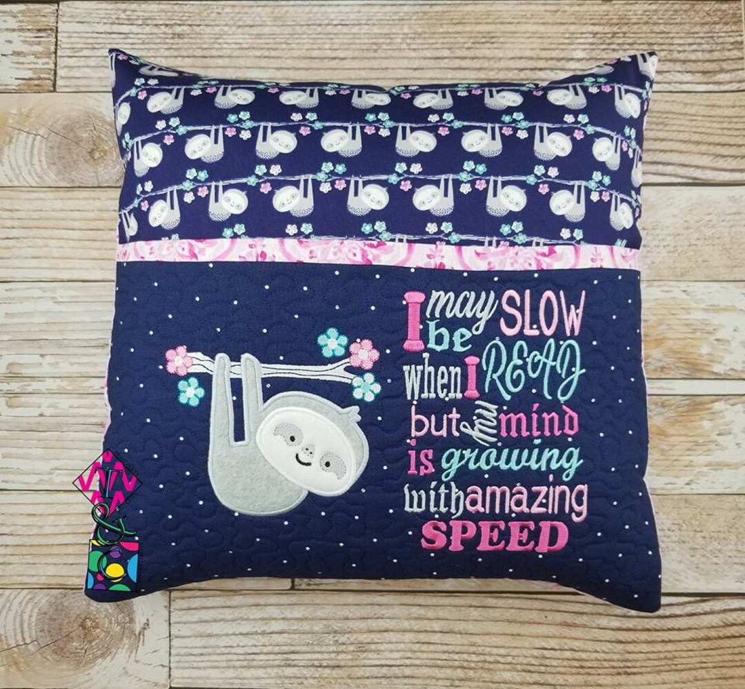 Sloth Bundle Storybook Pillow Designs - 5x7 Design - INCLUDES 2 DIGITAL ...