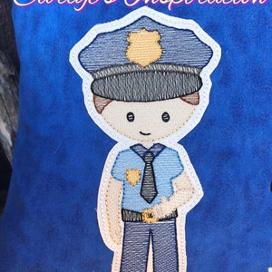 Police Bundle Storybook Pillow Designs 5x7 Design Recorder Book ...