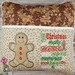 Gingerbread Man Wording Storybook Pillow Design 5x7 Design WORDING ONLY ...
