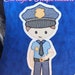 Police Light Fill Applique Design 5x7 Design Embroidery Applique ...