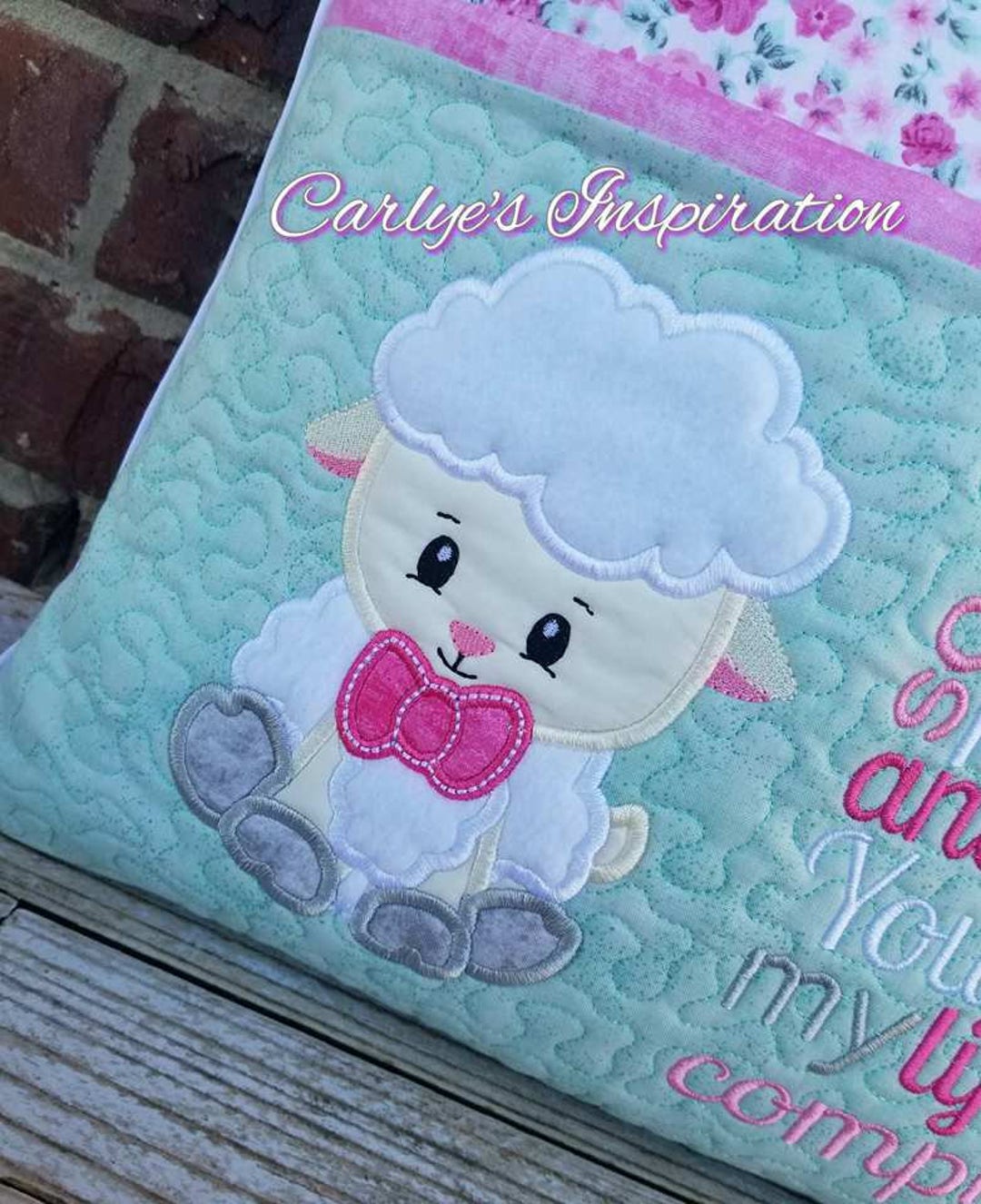 Lamb Applique Design - 5x7 Design - Embroidery - Applique - DIGITAL ...