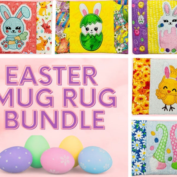 Easter Mug Rug - Etsy