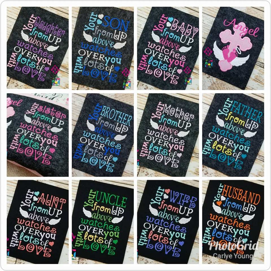 Angel Mega Bundle of 12 Storybook Pillow Designs - All 5x7 - INCLUDES ...