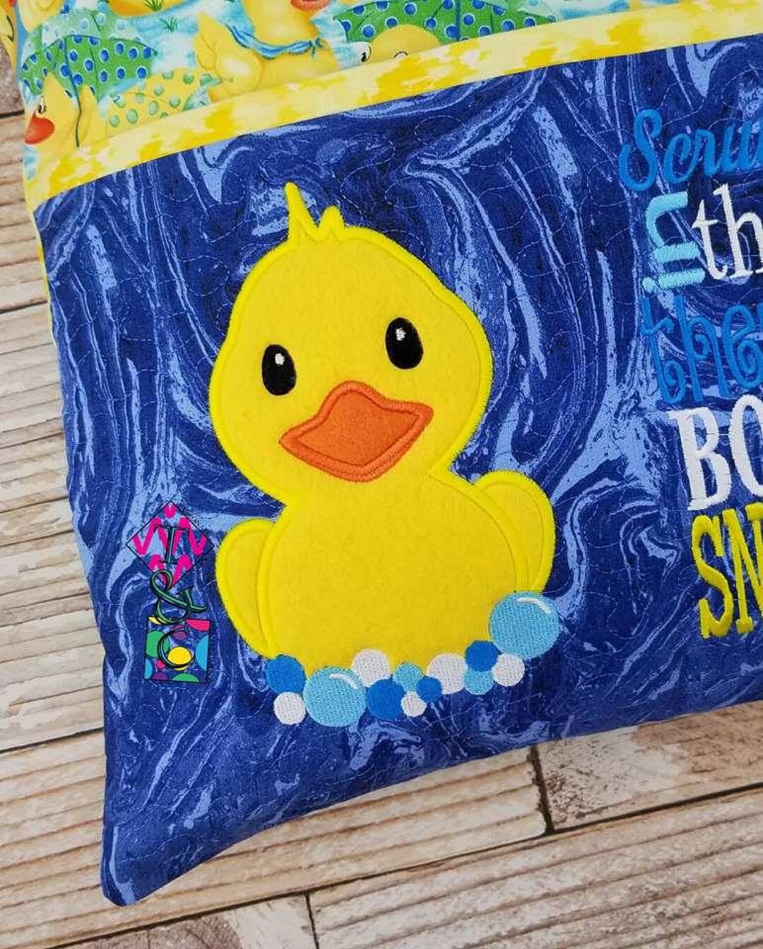 Duck Applique Design - 5x7 Design - Duck - Animal - Quack - Embroidery ...