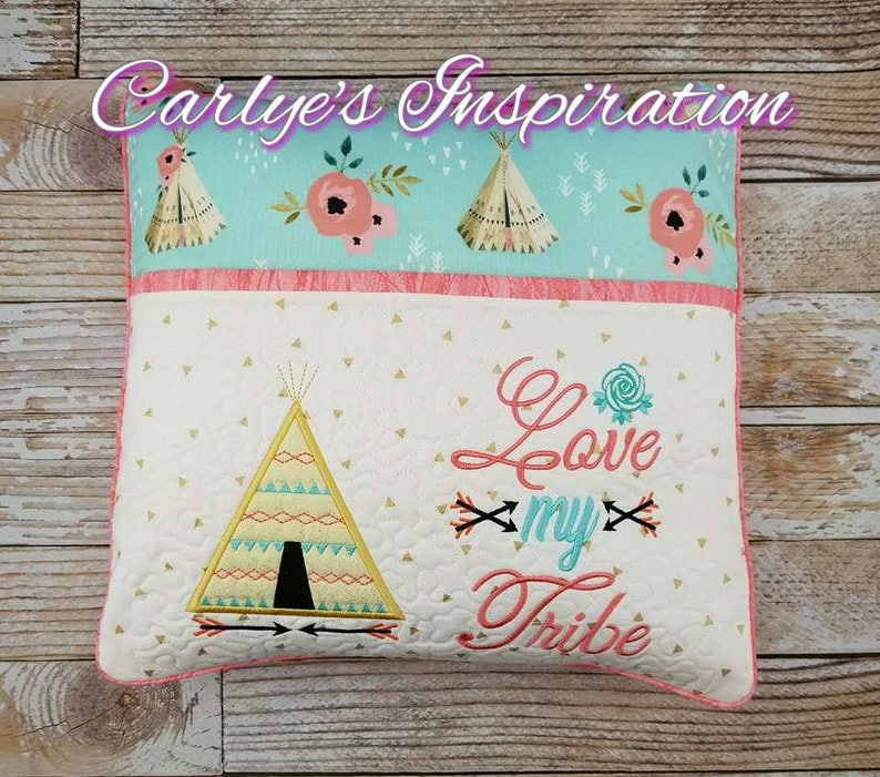 Teepee Applique Design - 5x7 Design - Teepee - Embroidery - Applique ...