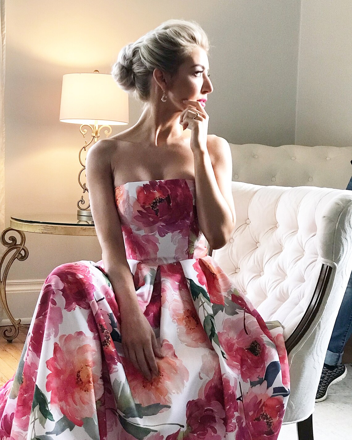 Peony Colorful Wedding Gown - Etsy