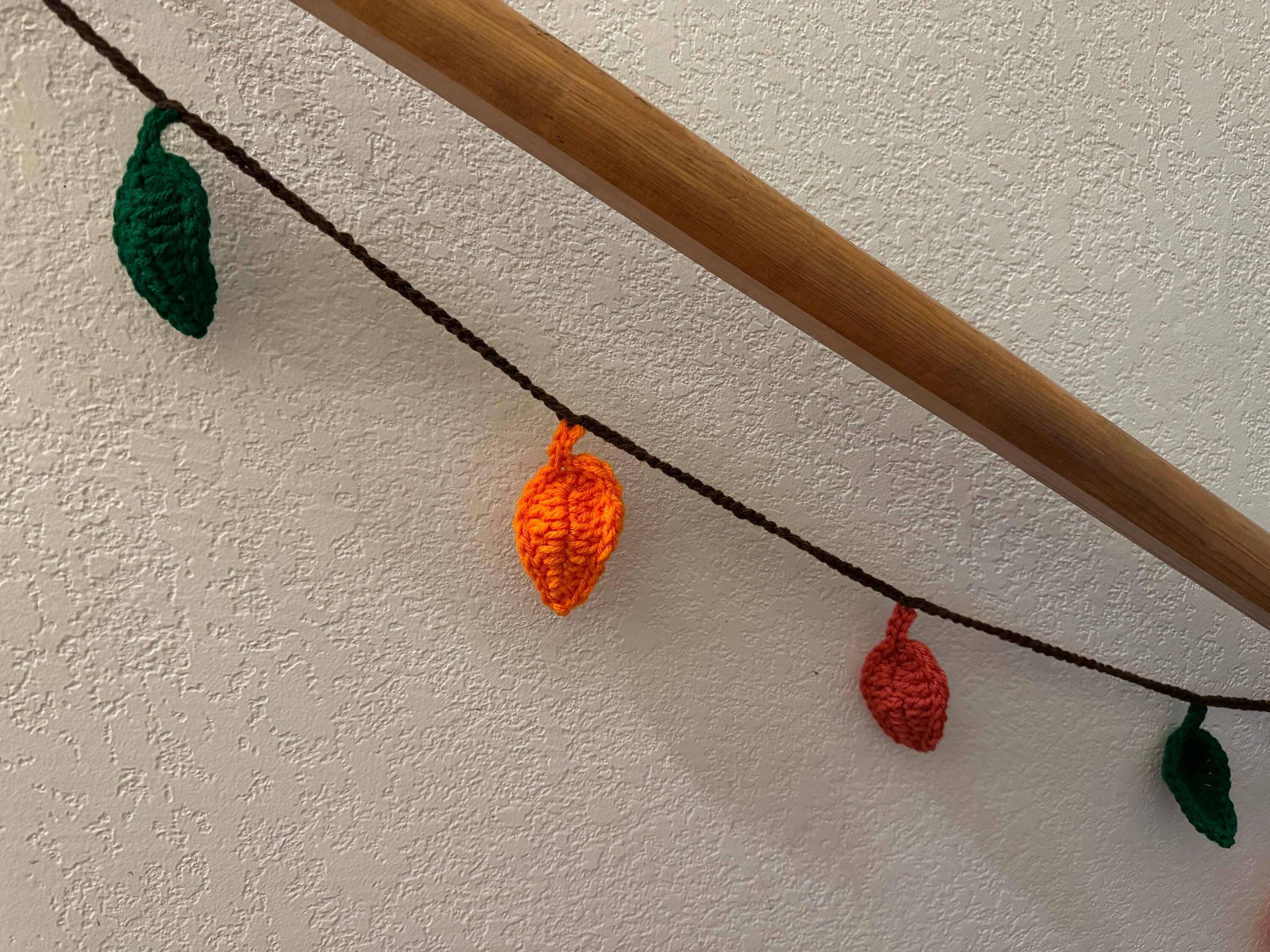 Fall Leaf Garland PDF Crochet Pattern - Etsy