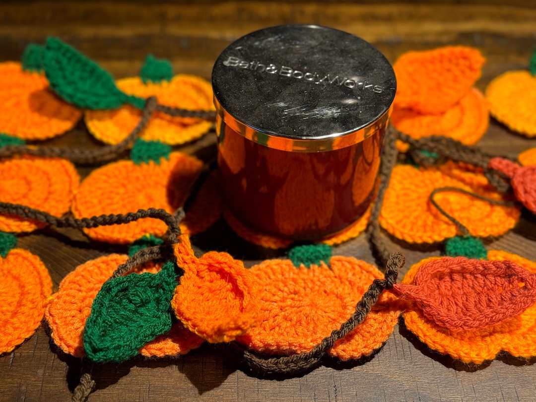 Fall Leaf Garland PDF Crochet Pattern - Etsy
