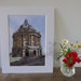 Radcliffe Camera, Bodleian Library, Oxford Print, Mounted Print, Pen ...
