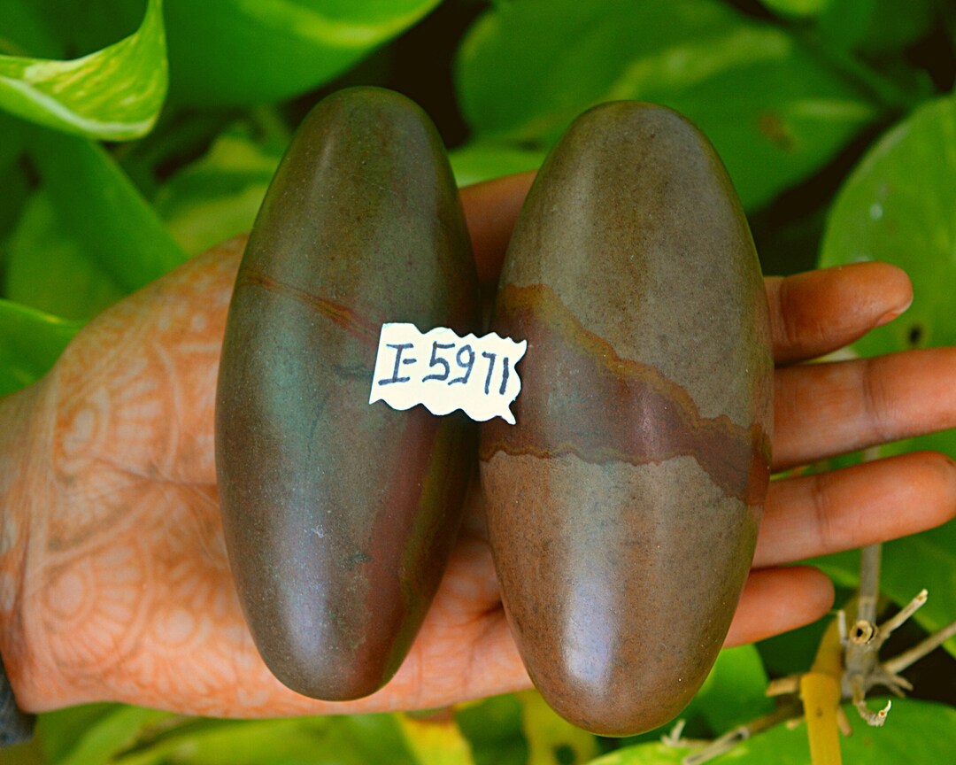 4 Inch Shiva Lingam Crystal Stone Narmada River India Special Rare ...