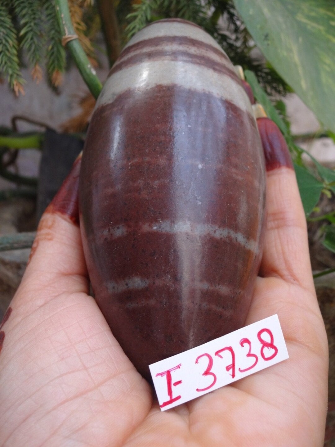 4.25inch Shiva Lingam Stone Narmada River India Attractive & Rare ...