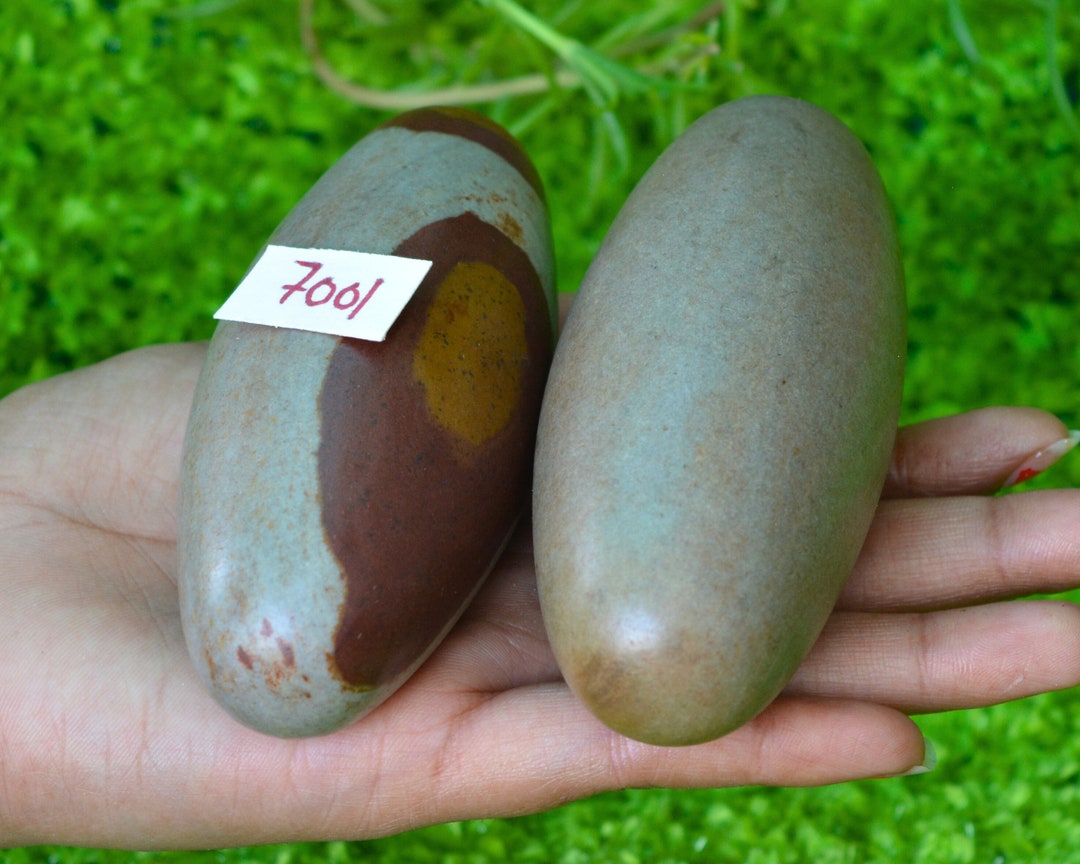 4 Shiva Lingam India Crystal Stone Healing Meditation Stone Sacred ...
