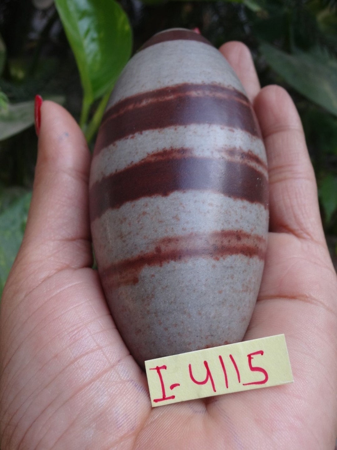 4 Inch Large Shiva Lingam, Narmada River Stones, Shiva Lingam Egg ...