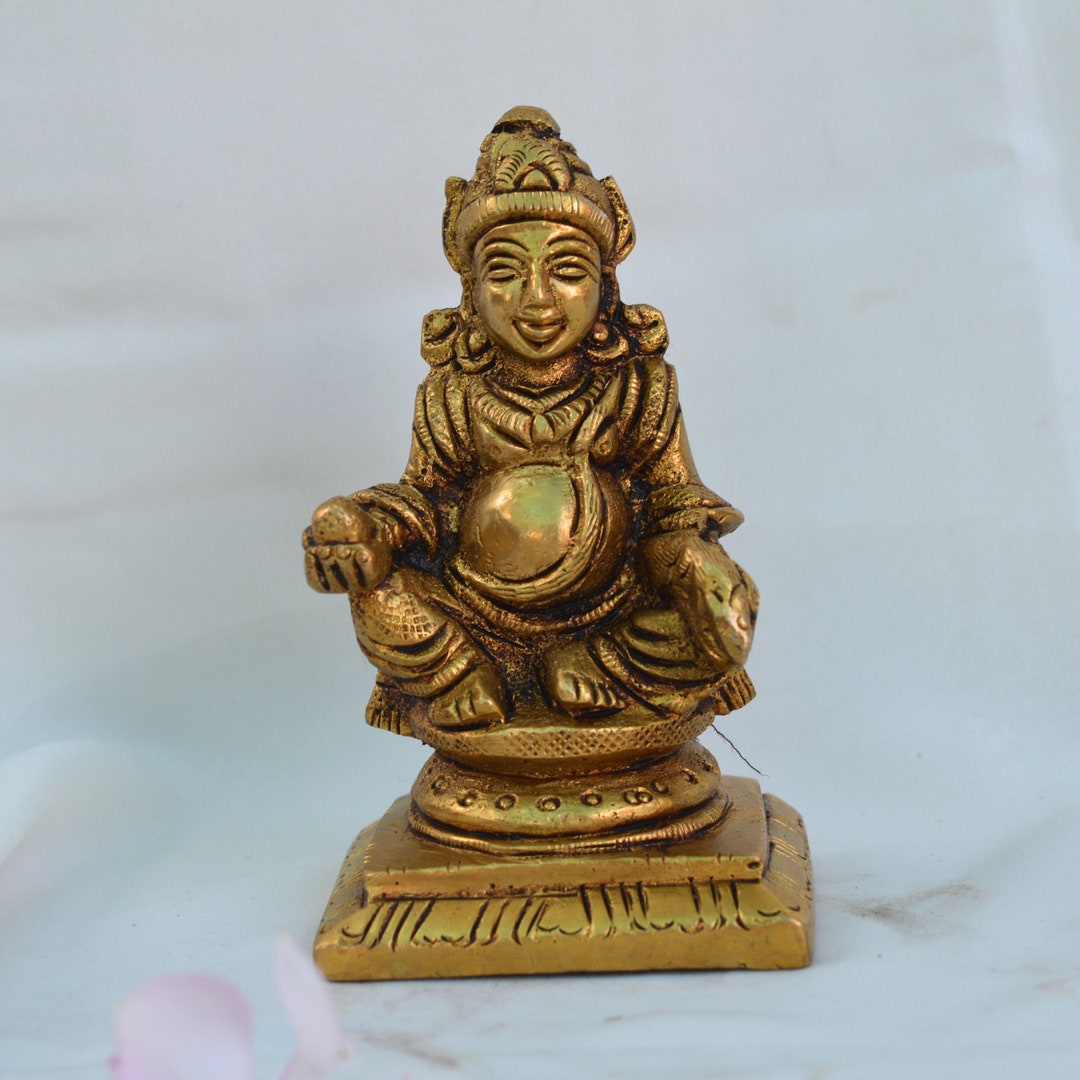 Handmade Kuber Statue Indian God Statue Kubera Sculpture Hindu God ...