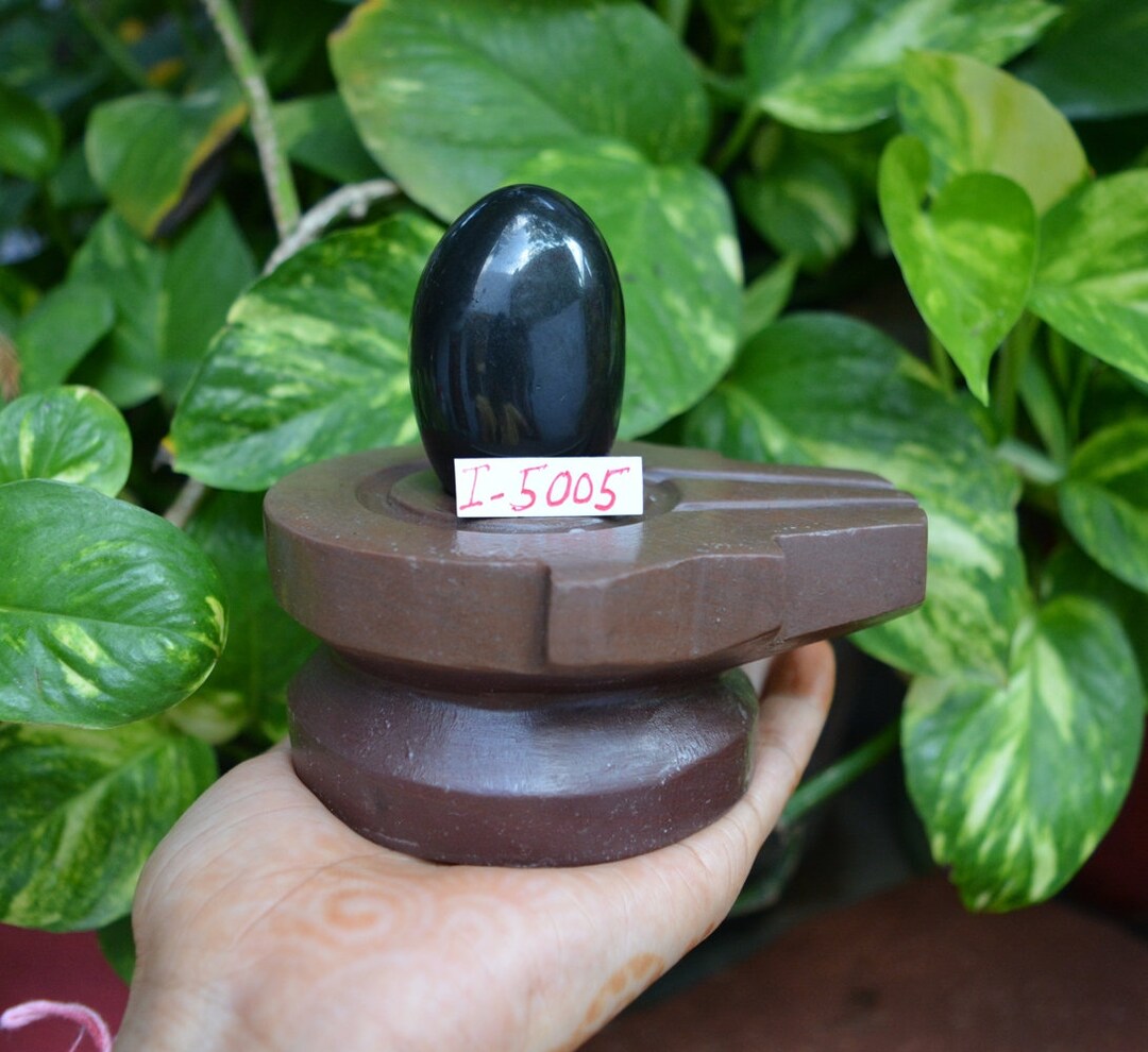 4 Yoni Base With 2 Lingam Shivling for Pooja/narmadeshwar Shivling ...