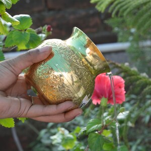 Pure Brass Designer Lota Brass Pooja Lota Kalash Lota Lota Kamandal ...