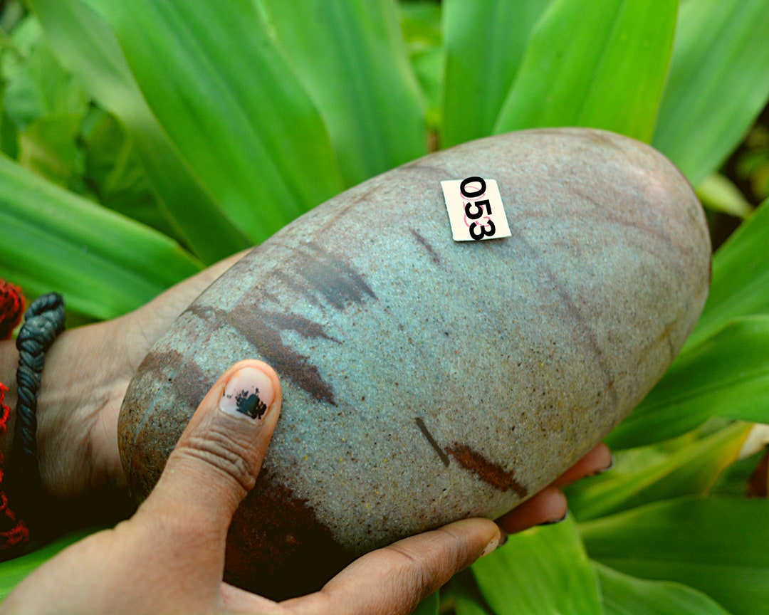 6.75 Original Shivling Shiva Lingam Stone Narmada River India Excellent ...