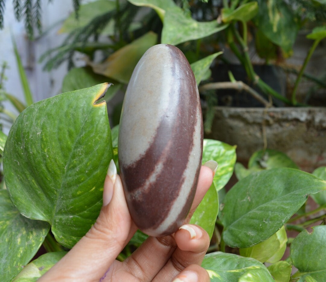 3.5 Inch Large Shiva Lingam Stone Shiva Lingam Sacred Stone Very ...