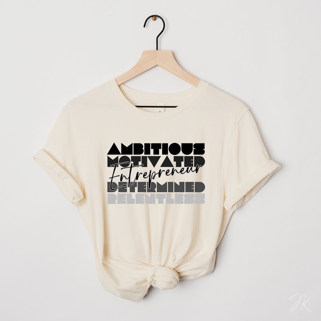 Entrepreneur SVG PNG Ambitious Motivated Determined Relentless Quote ...