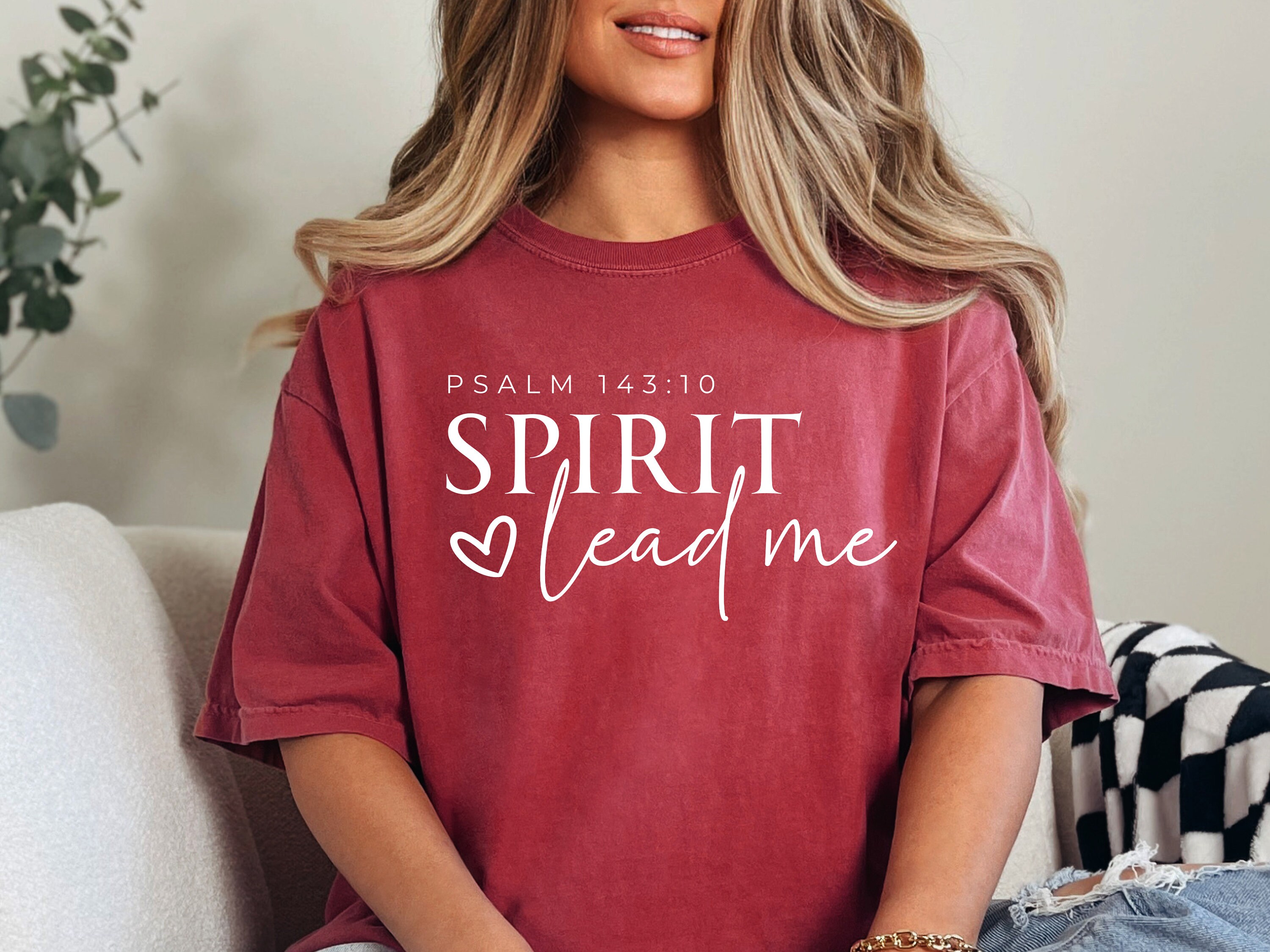 Spirit Lead Me Verse PNG: Christian Shirt Design (cricut Cut File) - Etsy