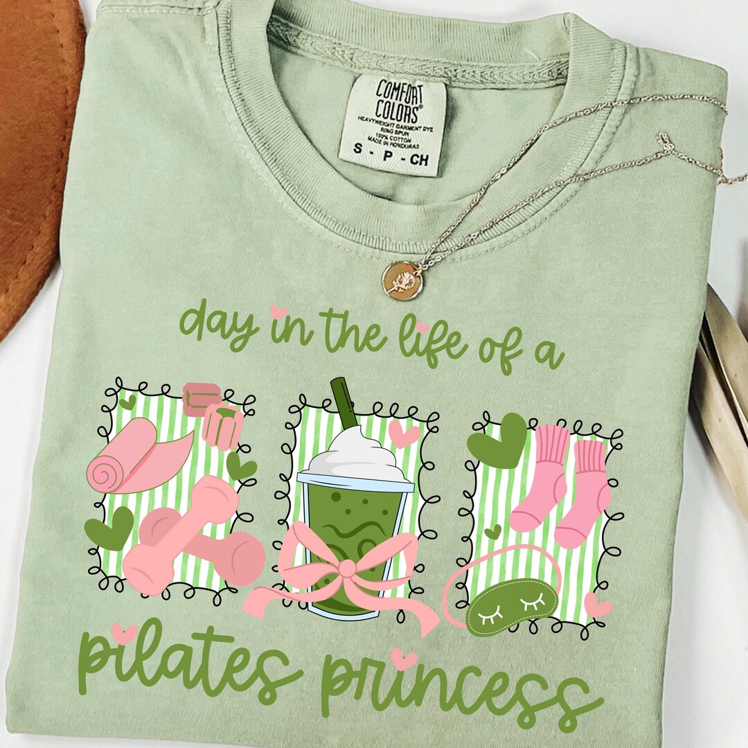 Pilates Princess PNG: Preppy Fitness Girl Clipart (digital Download - Etsy
