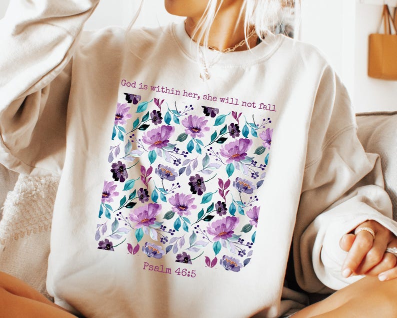 Floral Christian Bible Verse PNG Bundle: Boho Sublimation Design ...
