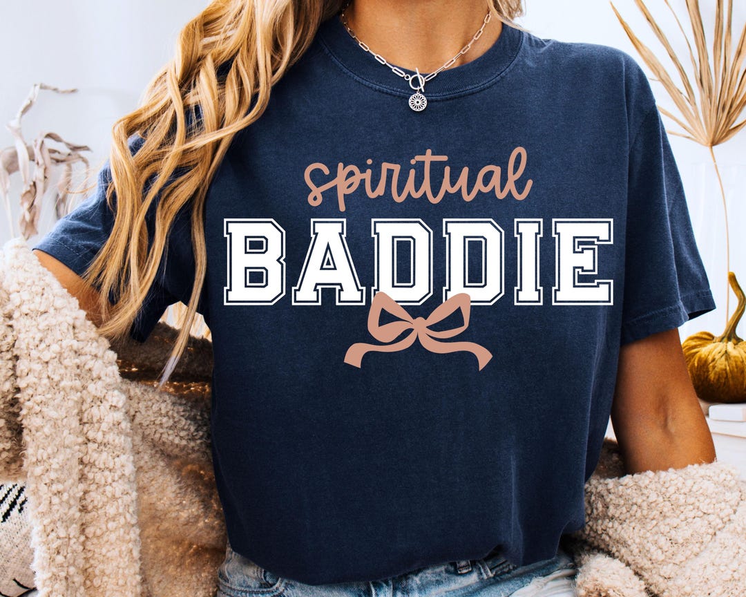 Spiritual Baddie Varsity Bow PNG Bundle | Trendy Coquette Bow Aesthetic ...
