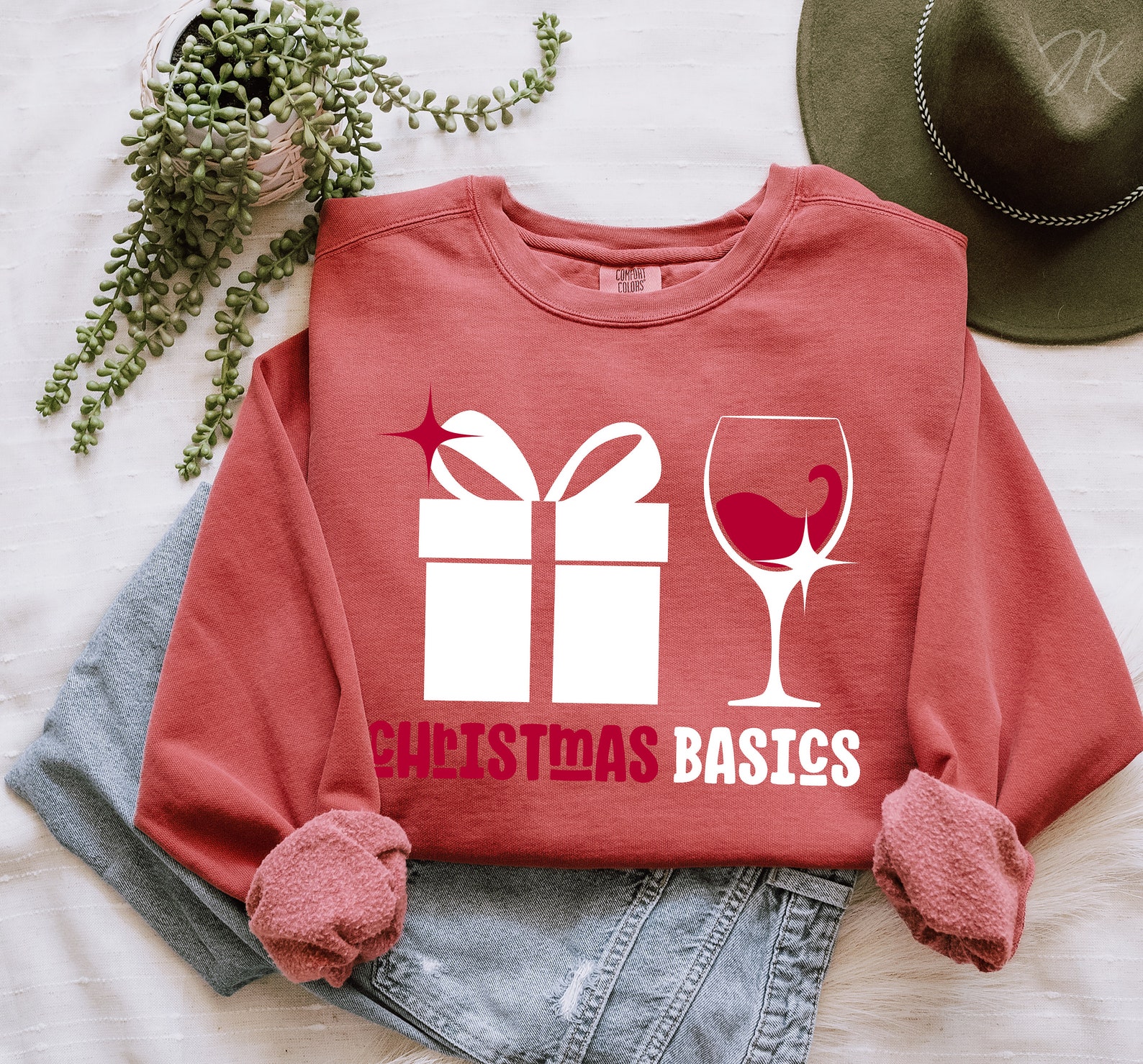 Christmas Basics PNG Bundle Funny Christmas Shirt Design Retro Winter ...