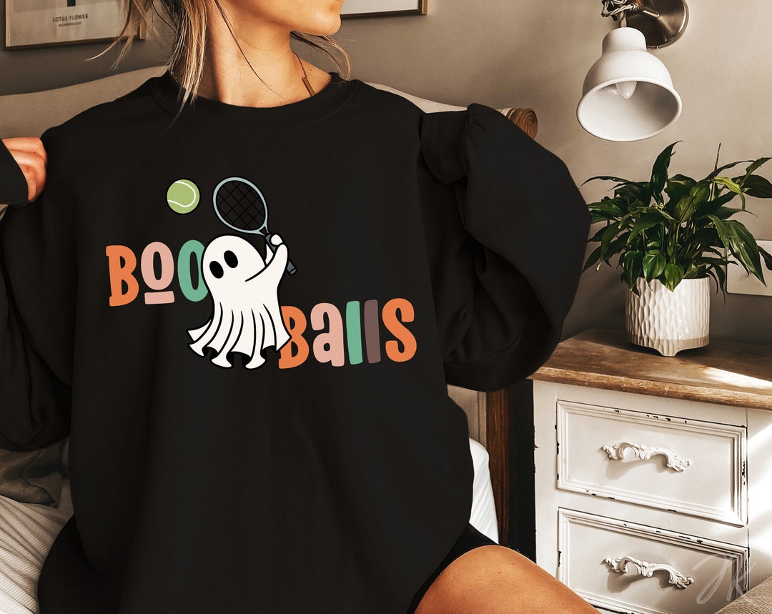 Boo Balls Tennis Ghost PNG Halloween Design Funny Spooky Sublimation ...