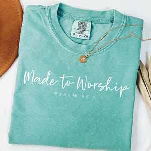 Made to Worship Bible Verse PNG: Christian Sublimation Design (cricut ...