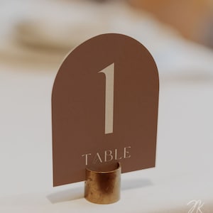 Arch Table Number Template Bundle Terracotta Boho Sage Black Modern ...