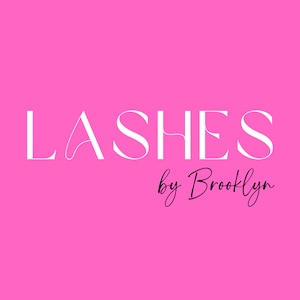 Editable Beauty Logo | Lash Artist | DIY Canva Logo | Premade ...