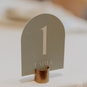 Arch Table Number Template Bundle Terracotta Boho Sage Black Modern ...