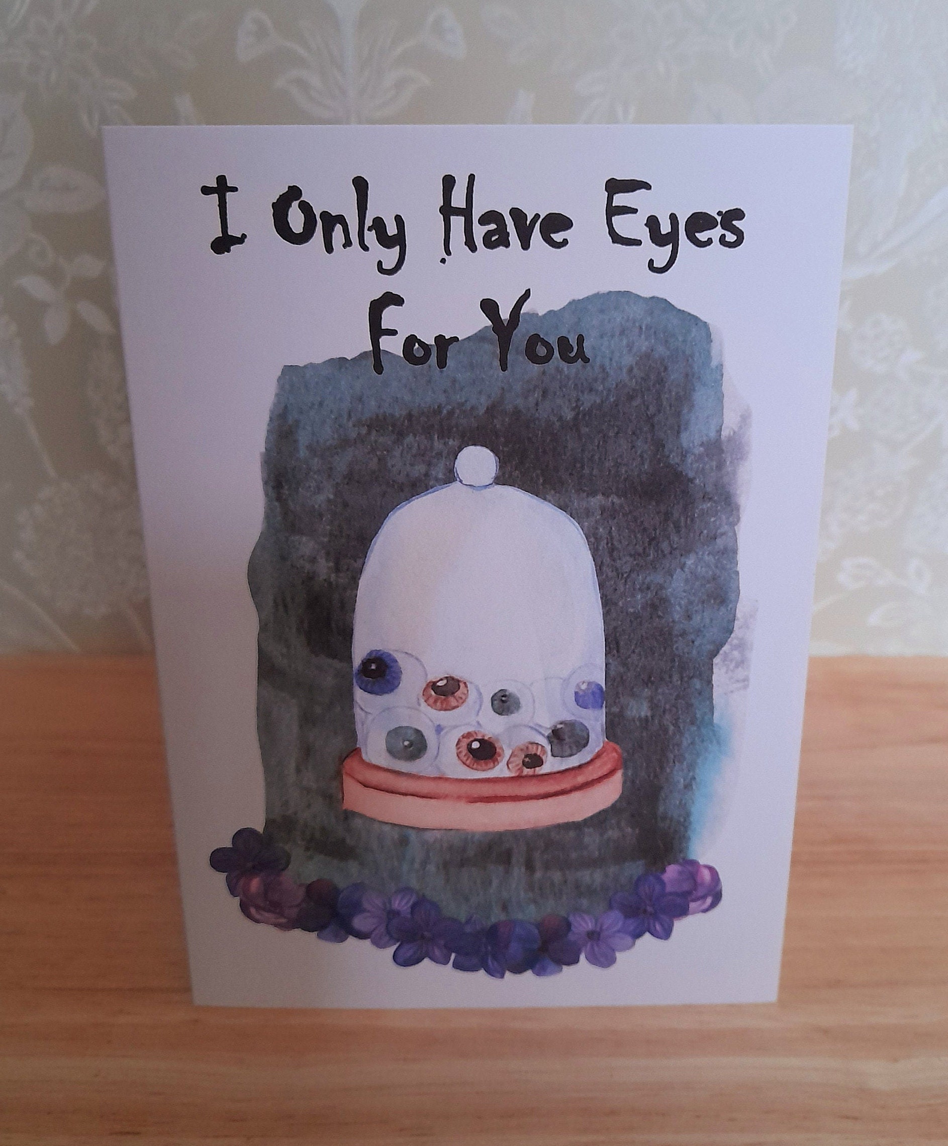 I Only Have Eyes For You Wedding Valentine Anniversary Card | Etsy