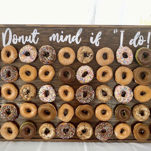 Donut Wall Sign for Wedding or Party Decor Dessert Table - Etsy